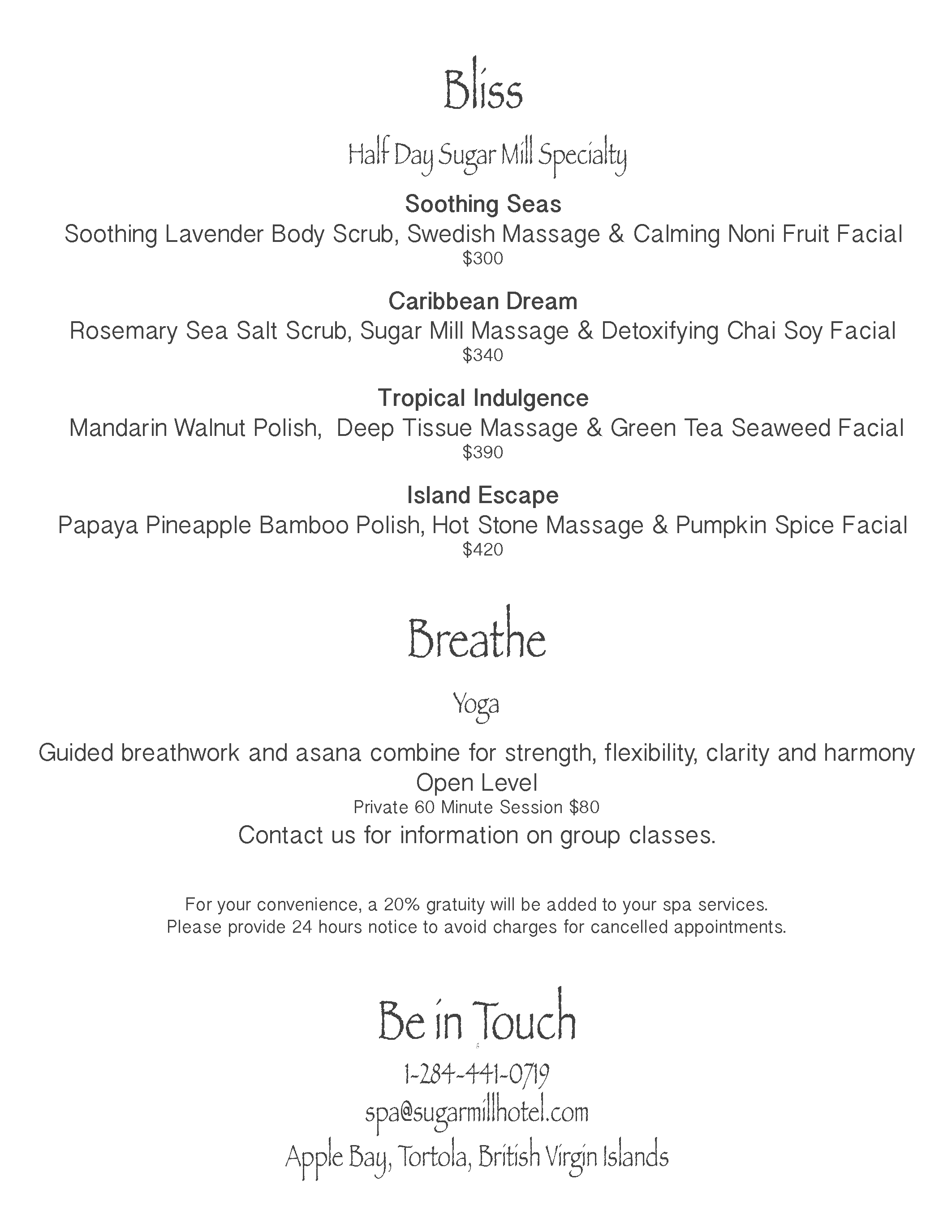 the Sugar Mill Hotel